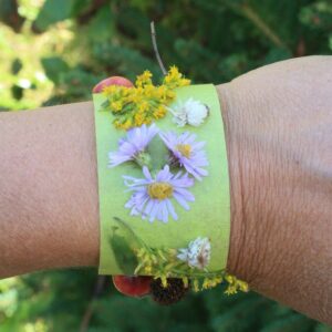 Nature School Project: Nature Bracelets - Sparkle Stories