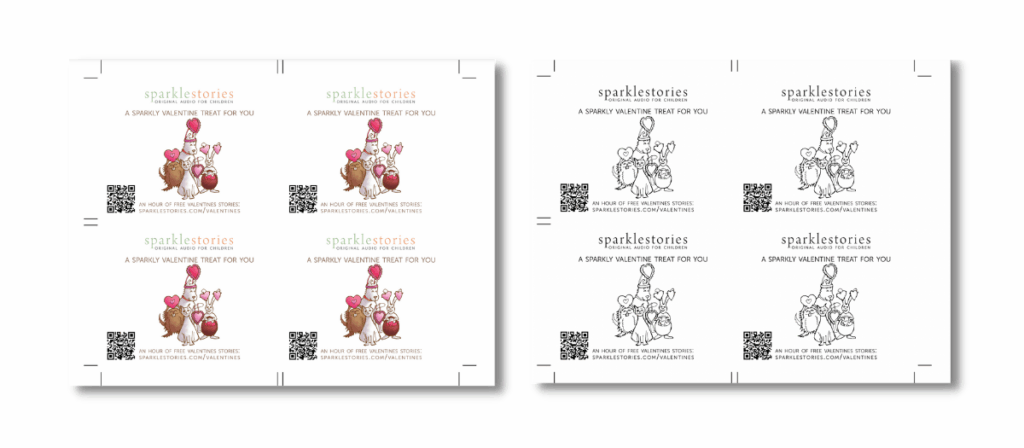 Valentine’s Day Printable Cards: Spread the Love! - Sparkle Stories